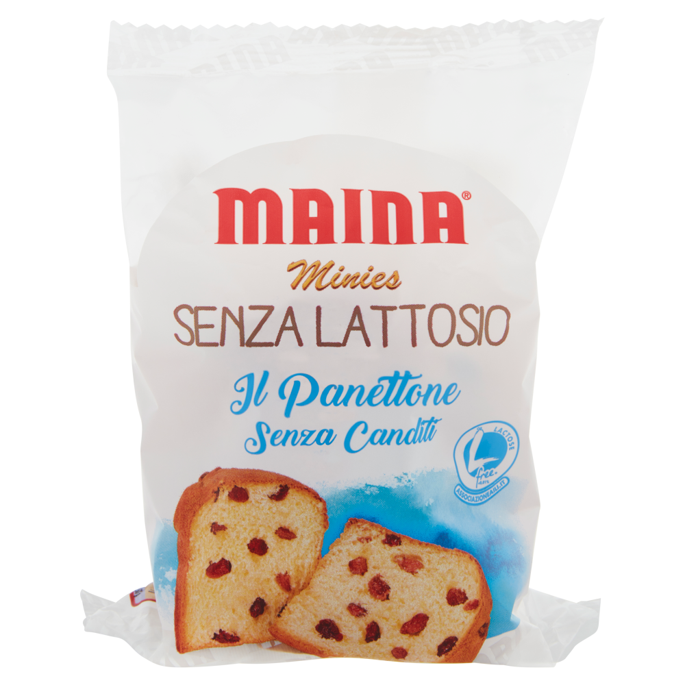 Maina Minies Senza Lattosio il Panettone Senza Canditi 100 g | Carrefour