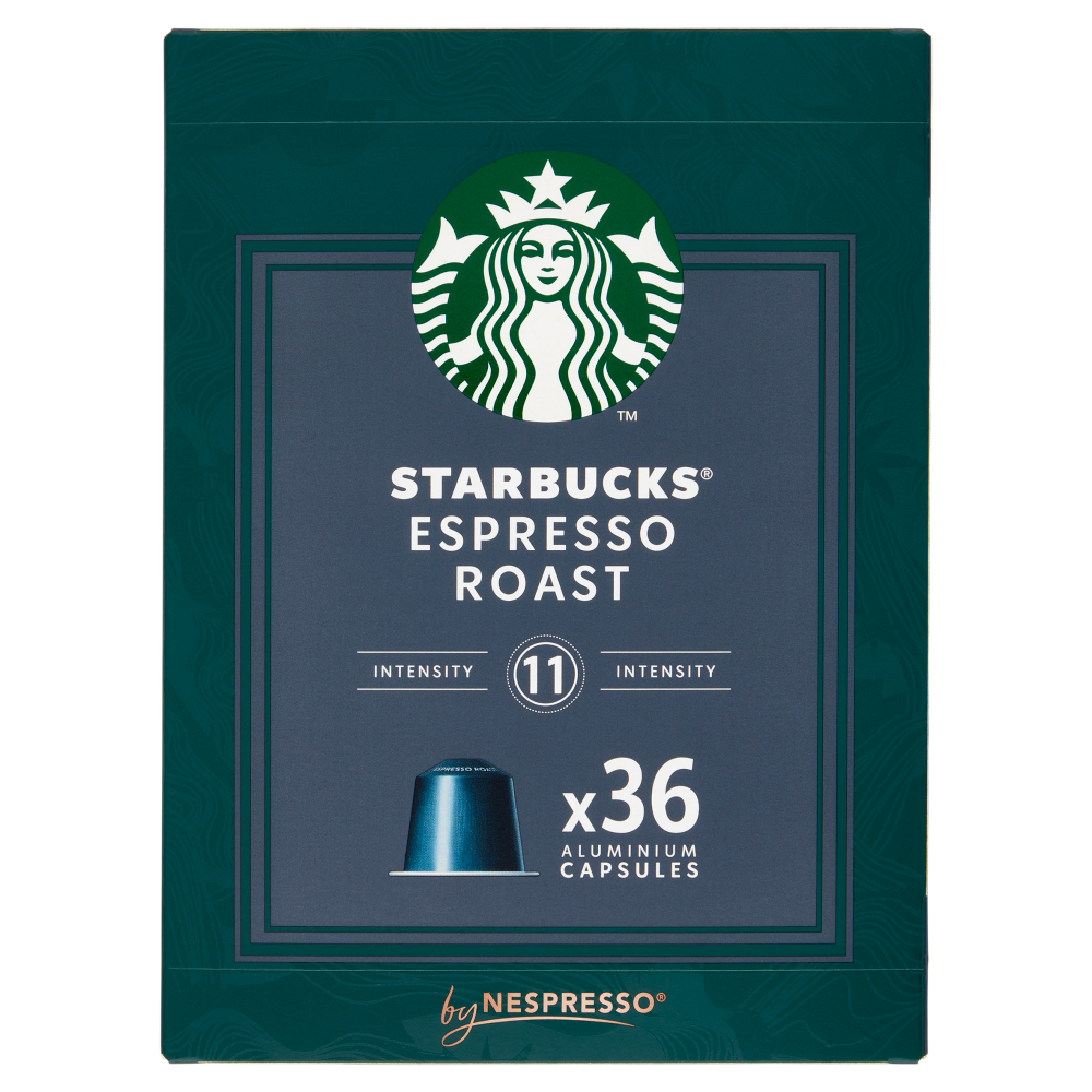 STARBUCKS Espresso Roast By Nespresso Caffè Espresso 36 capsule 202 g | Carrefour