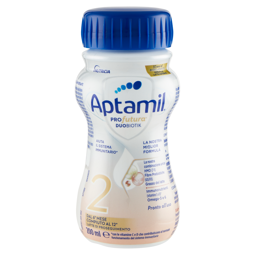 APTAMIL Profutura Duobiotik 2 - Latte per lattanti liquido dal 6° compiuto al 12° mese 200ml ...
