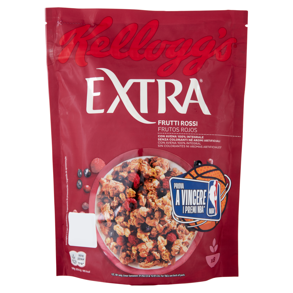Kellogg's Extra Frutti Rossi 375 g | Carrefour