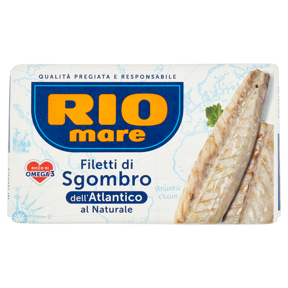 Rio mare Filetti di Sgombro dell'Atlantico al Naturale 125 g | Carrefour