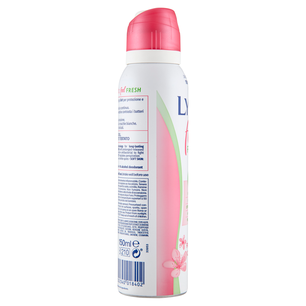Lycia feel Fresh deo spray Fiori di Ciliegio 150 ml | Carrefour