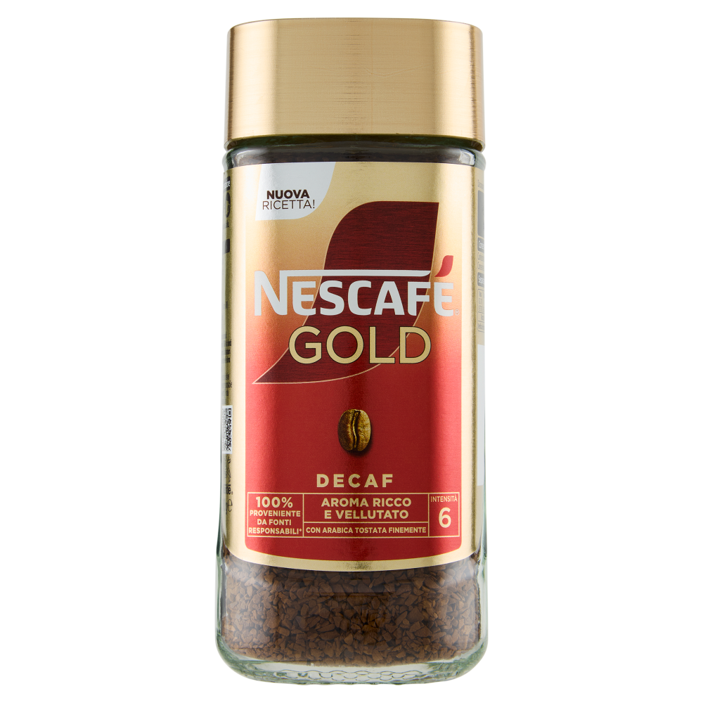 NESCAFÉ Gold Decaf Caffè Solubile Decaffeinato Barattolo 100g | Carrefour
