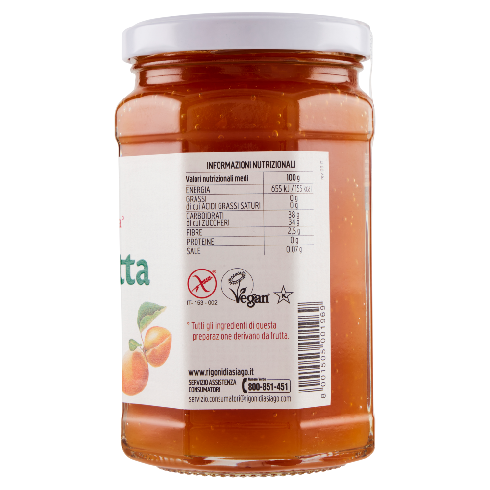 Rigoni di Asiago Fiordifrutta Albicocche bio 330 g | Carrefour