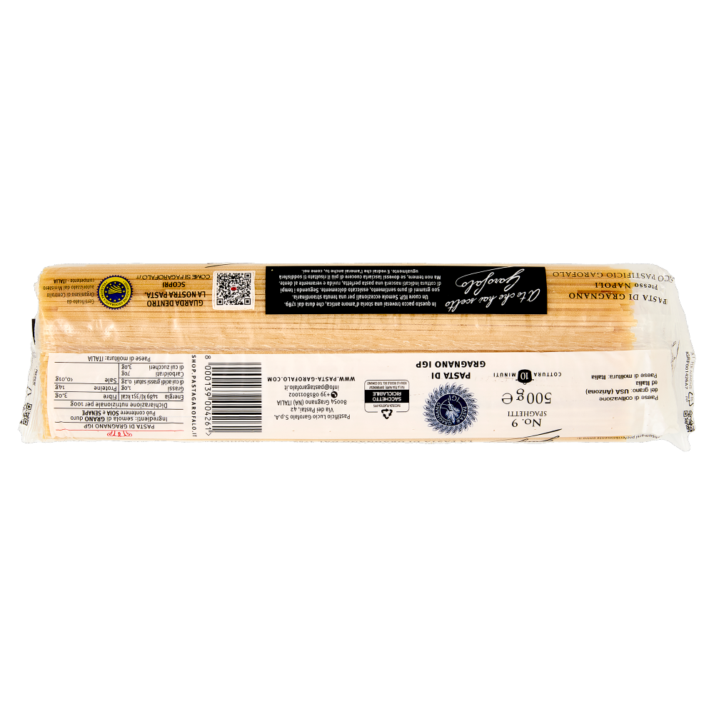 Garofalo Spaghetti 9 Pasta di Gragnano IGP 500 g | Carrefour