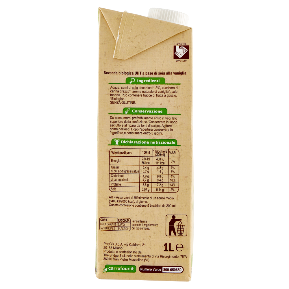Carrefour Bio Drink Soia 1 L | Carrefour