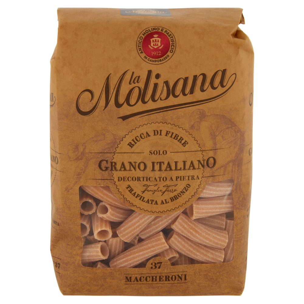 La Molisana integrale 37 Maccheroni 500 g | Carrefour