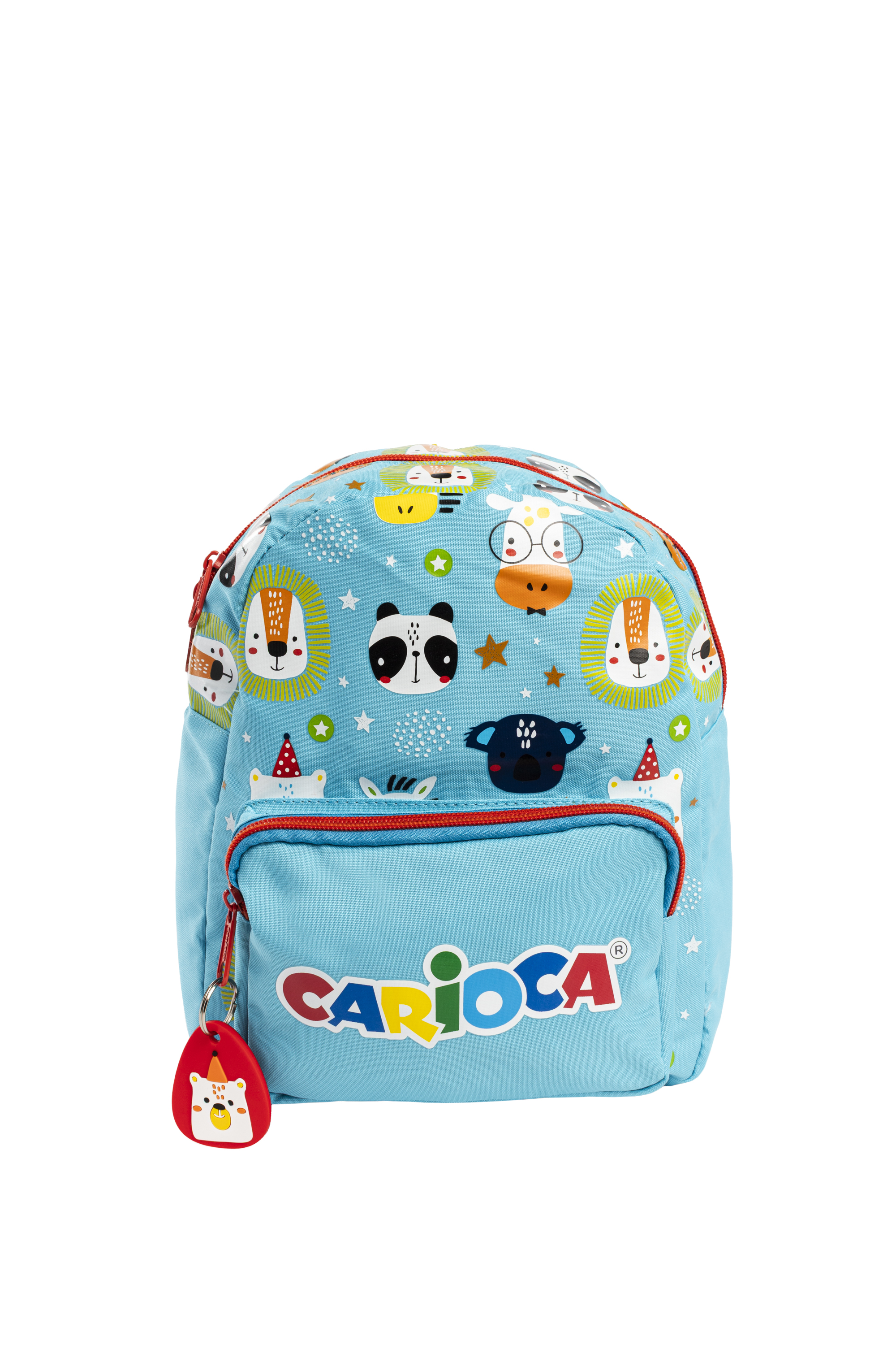 Carioca Zainetto tondo animal blu | Carrefour