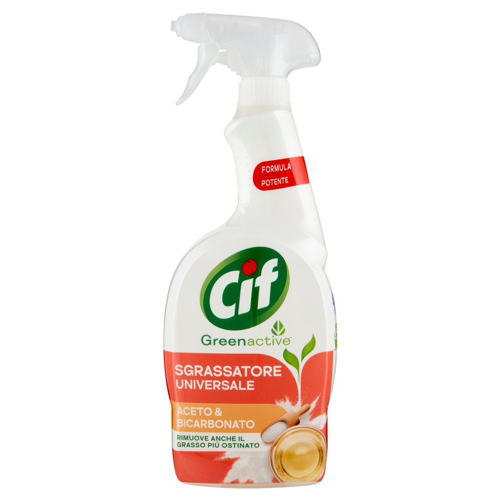 Cif Greenactive Sgrassatore Universale Aceto & Bicarbonato 650 ml ...