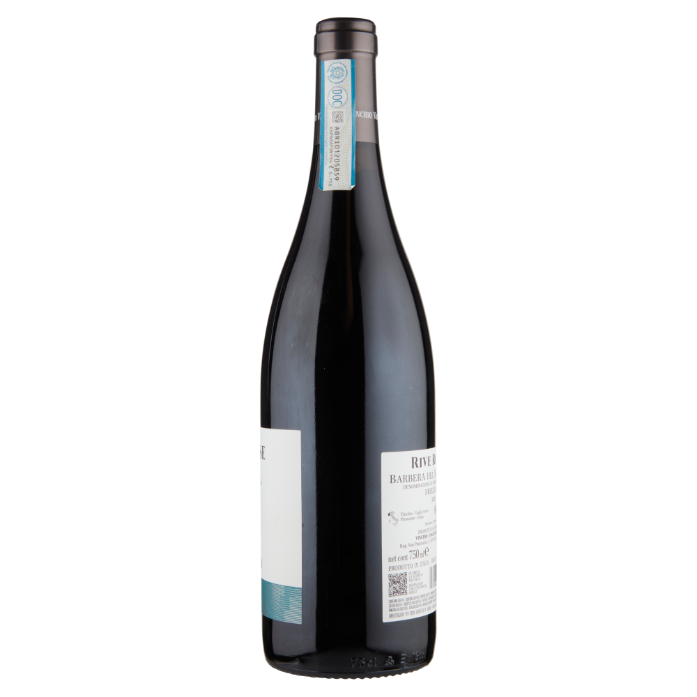 Vinchio Vaglio Rive Rosse Barbera del Monferrato DOC Frizzante 750 ml ...