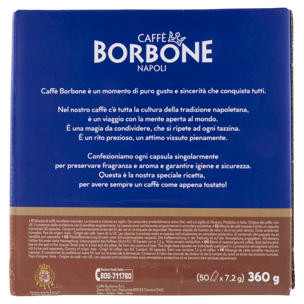 Caffè Borbone Miscela Decisa Capsule Compatibili Lavazza* A Modo Mio ...