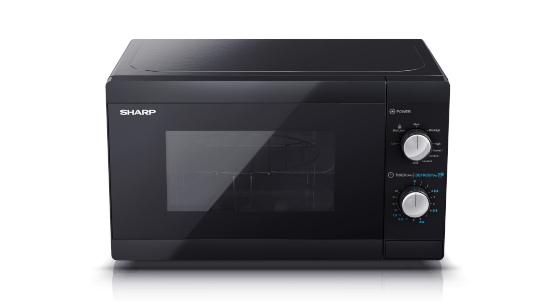 Sharp YC-MG01E-B forno a microonde Nero Microonde combinato Superficie piana 20 L 800 W: prezzi ...