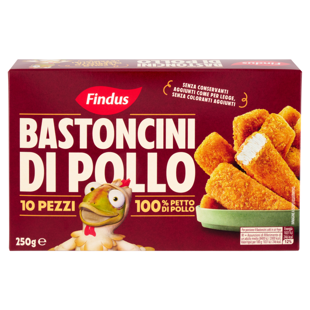 Findus 10 Bastoncini Di Pollo 250 g | Carrefour