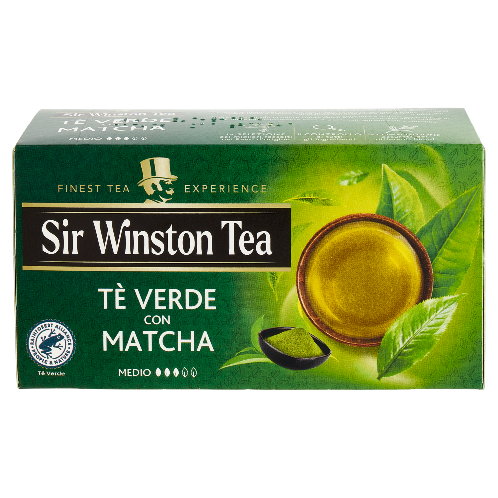 Sir Winston Tea Tè Verde con Matcha 20 x 1,75 g | Carrefour