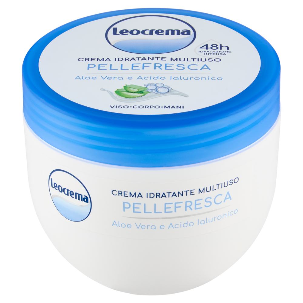 Leocrema Crema Idratante Multiuso Pellefresca Aloe Vera e Acido ...