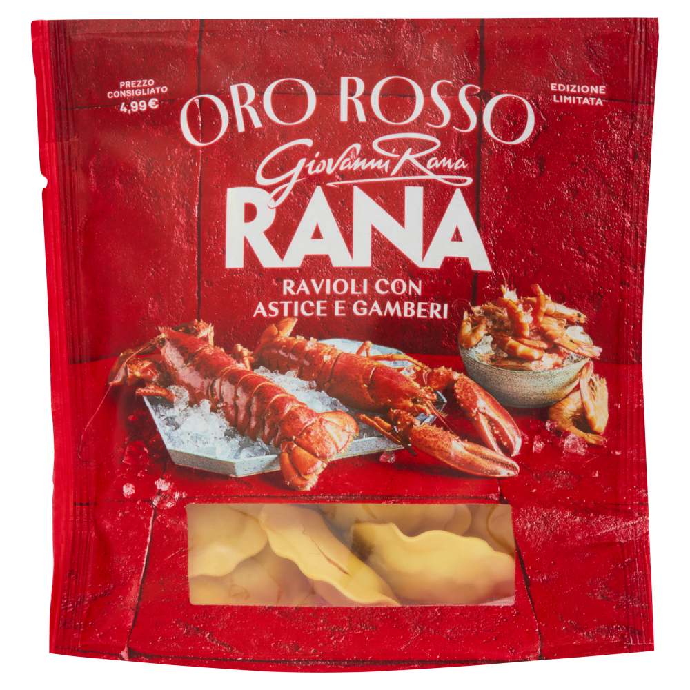 Giovanni Rana Oro Rosso Ravioli con Astice e Gamberi 250 g | Carrefour