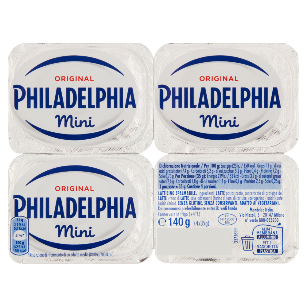 Mini Philadelphia Cream Cheese Nutrition at Petra Ward blog