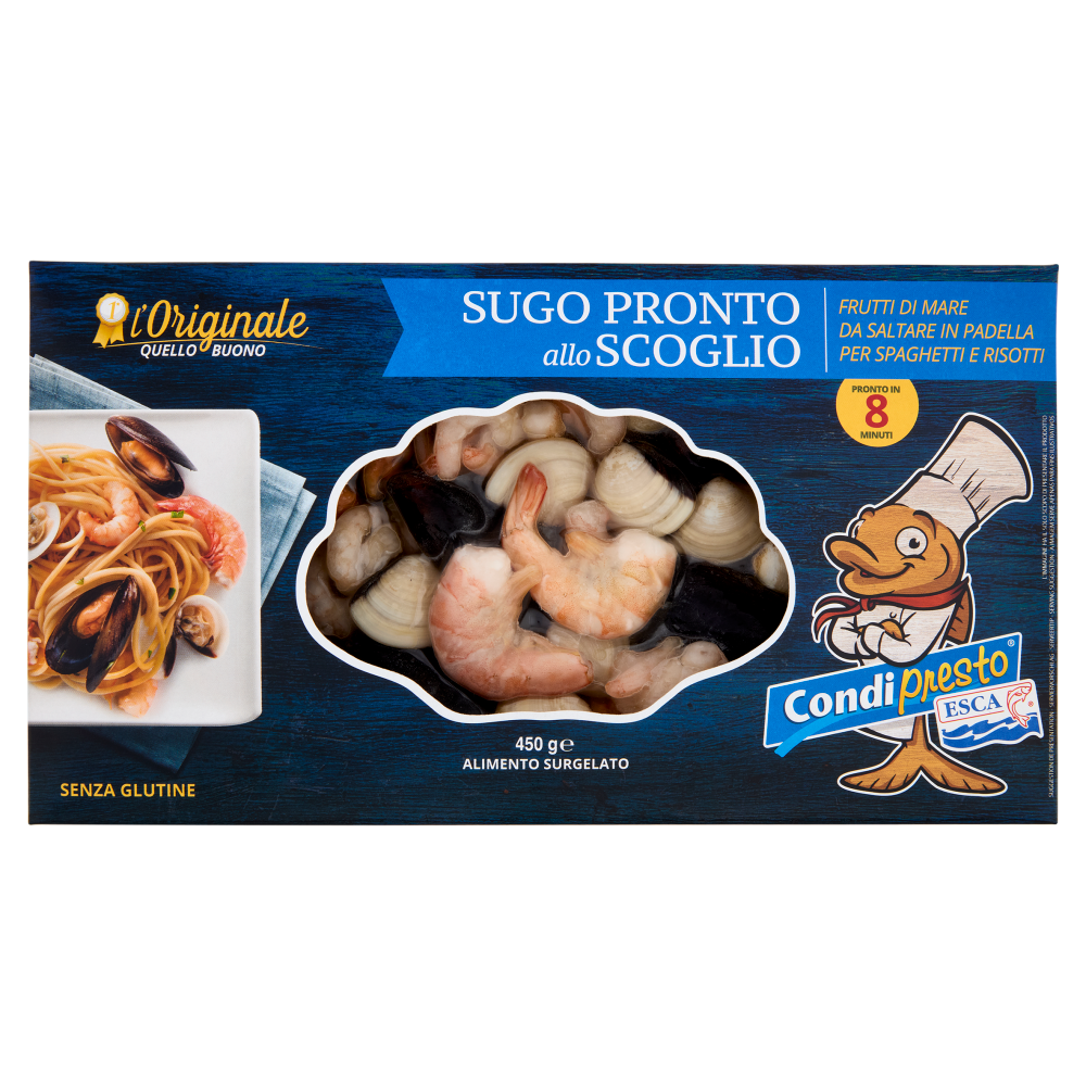 Esca Condipresto Sugo Pronto allo Scoglio 450 g | Carrefour