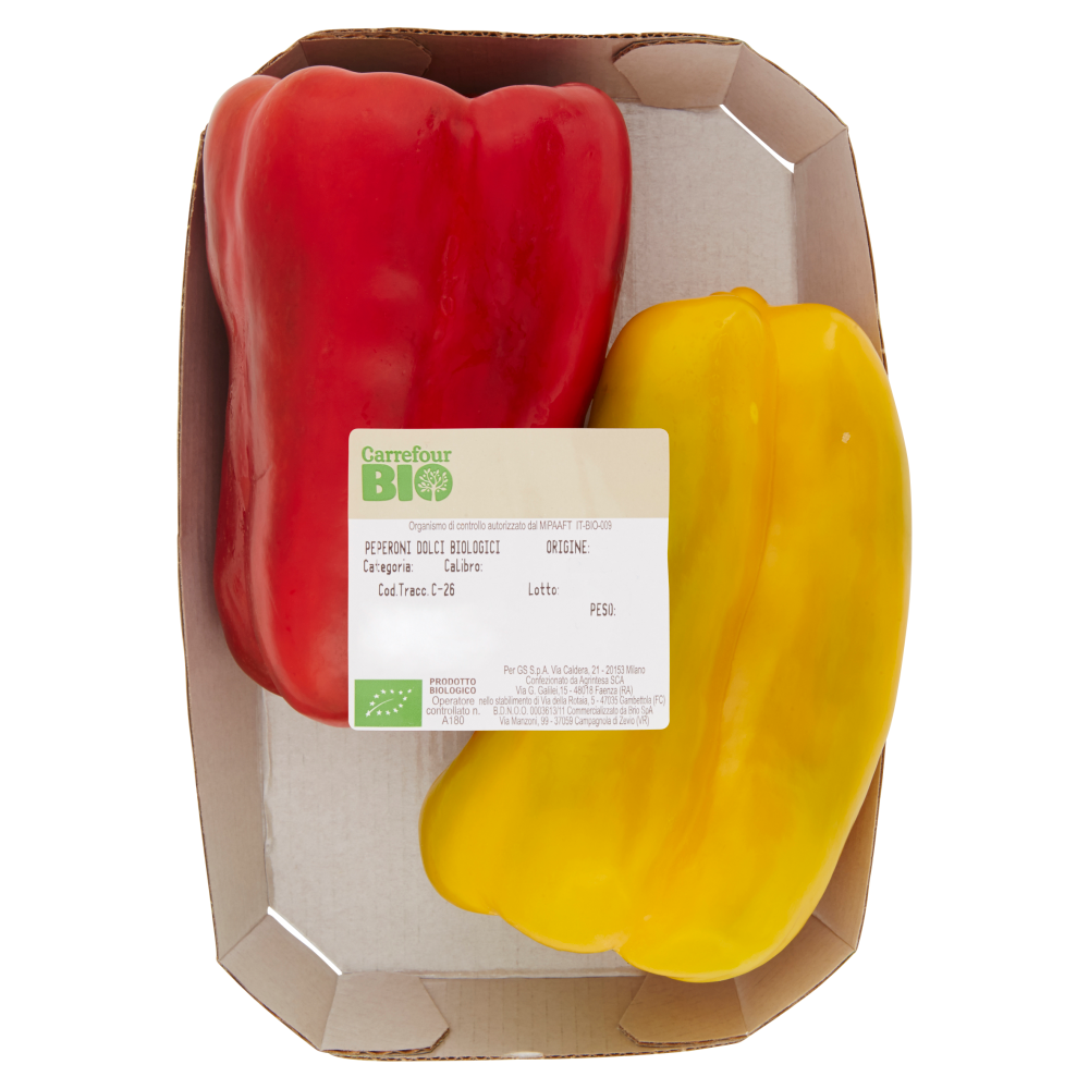 Carrefour Bio Peperoni Dolci Biologici 600 g | Carrefour