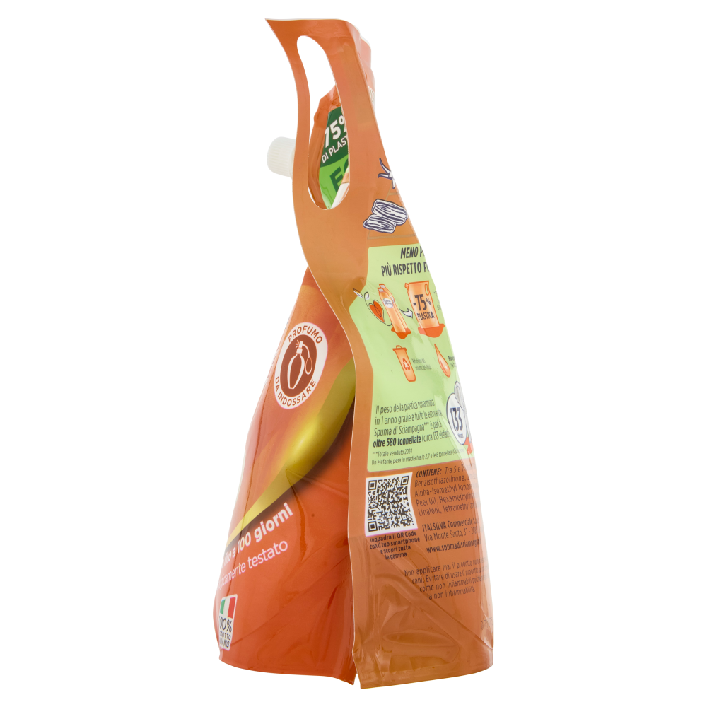 Spuma di Sciampagna Ammorbidente Concentrato Soffio d'Oriente Ecoricarica 1200 ml | Carrefour