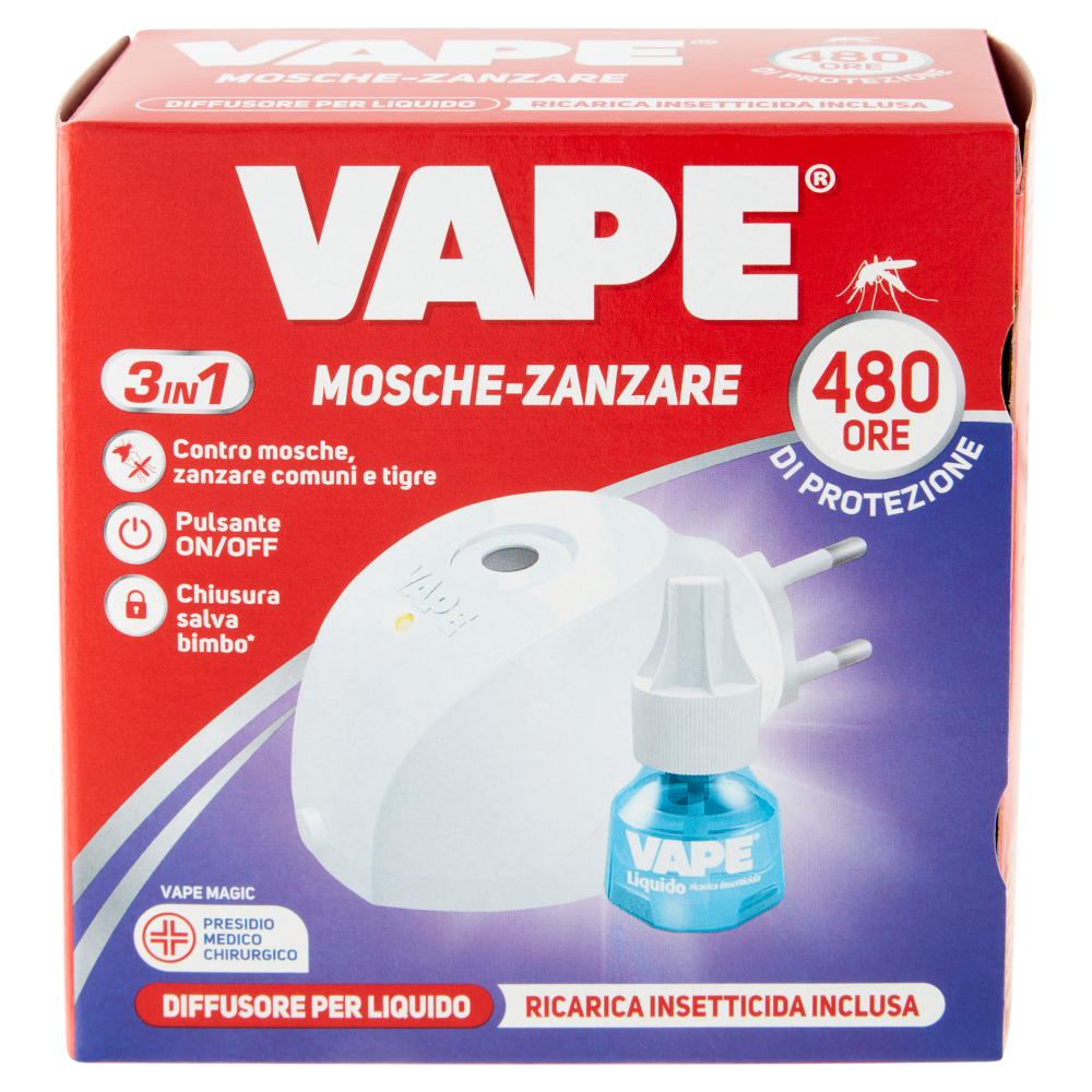 VAPE Elettroemanatore Liquido Mosche-Zanzare 22 ml | Carrefour