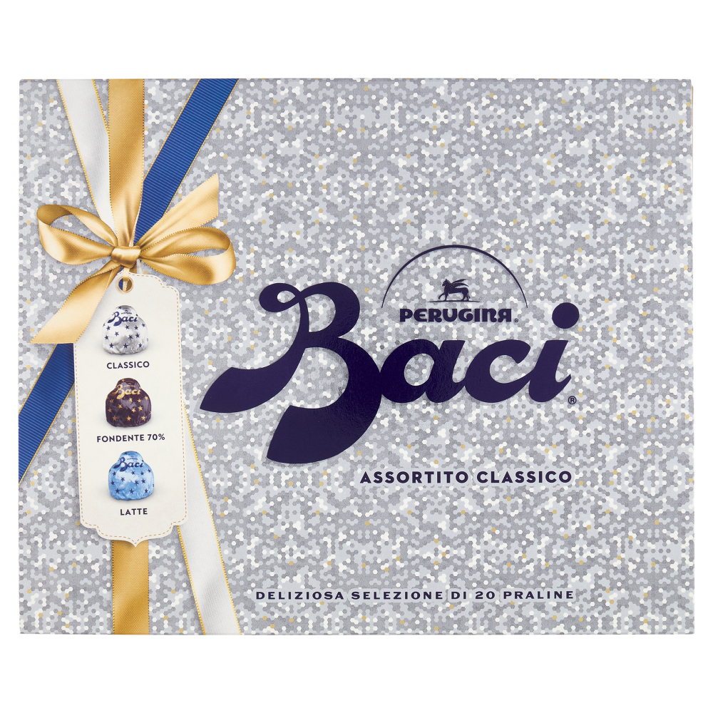 BACI PERUGINA Assortito Cioccolatini ripieni al Gianduia Scatola Regalo ...