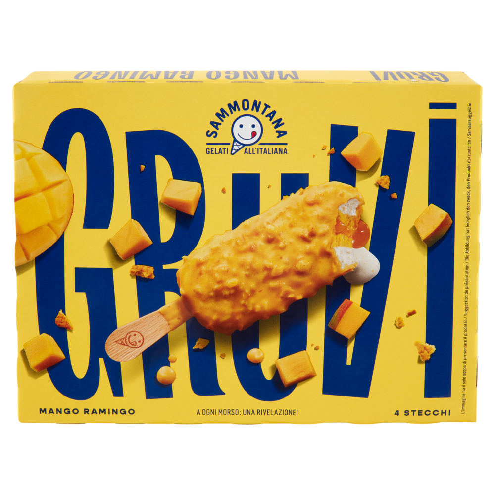 Sammontana Gruvi Mango Ramingo 4 x 60 g | Carrefour
