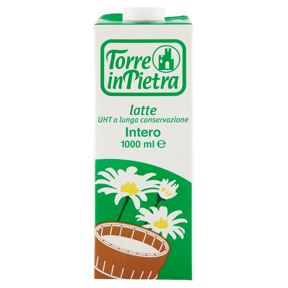 Torre in Pietra latte UHT a lunga conservazione Intero 1000 ml | Carrefour