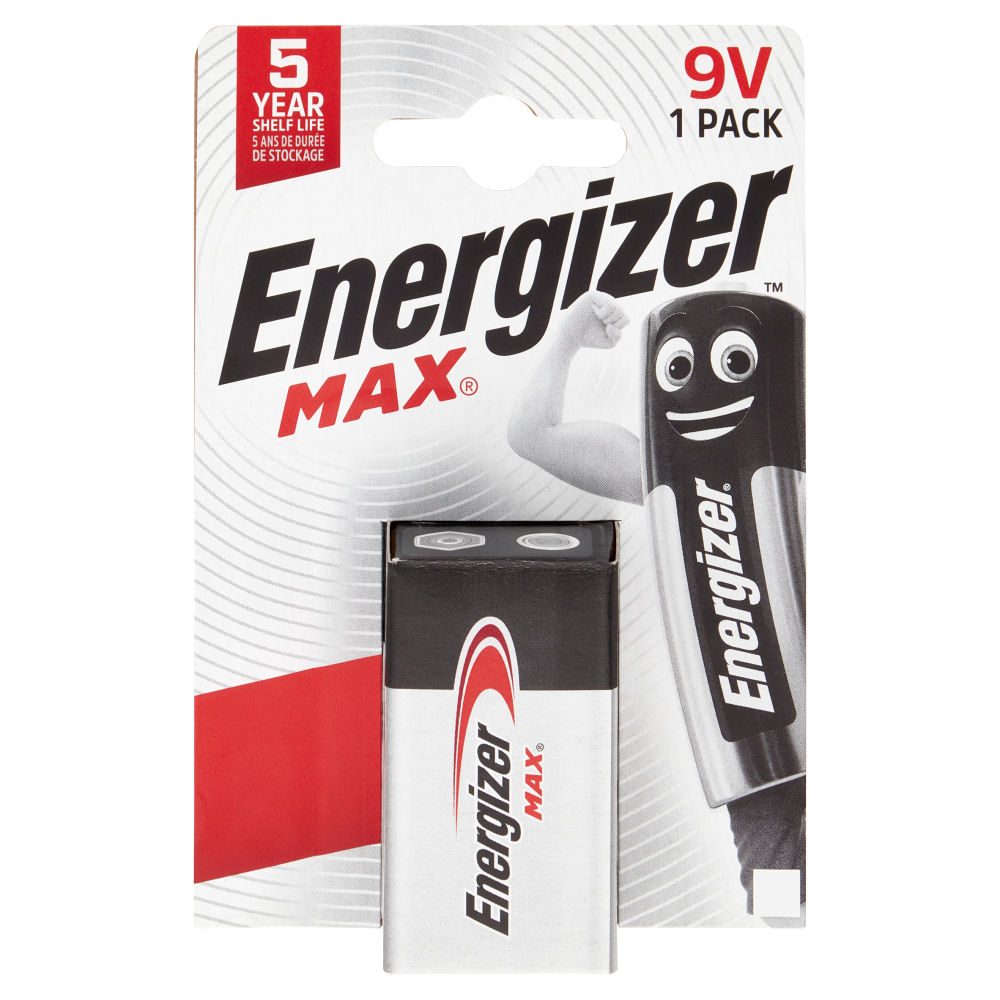 Energizer Max 9V 1 pz | Carrefour