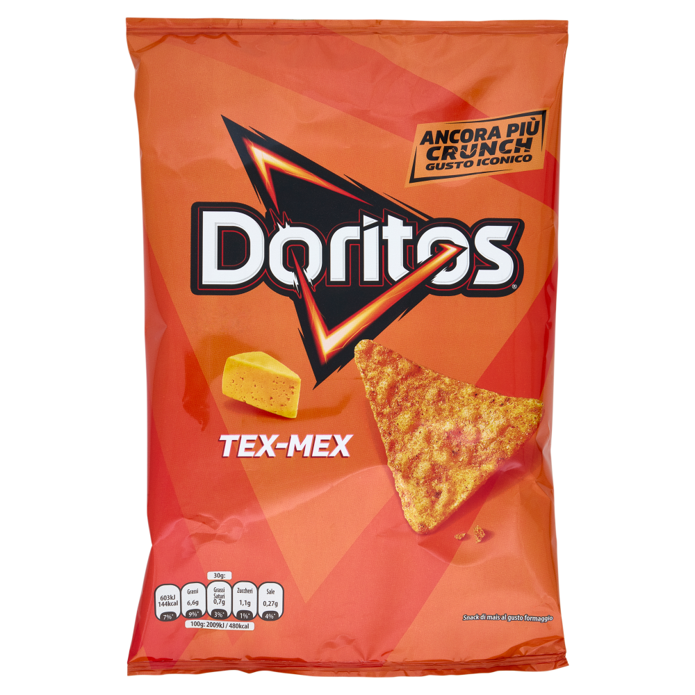 Doritos Tex-Mex Gusto Formaggio 140 g | Carrefour