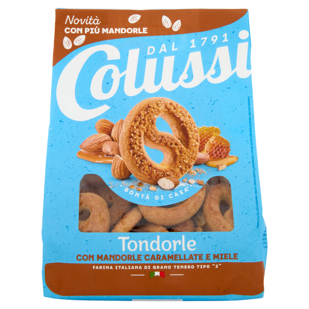 Colussi Biscotti con Miele e Mandorle Caramellate 500 g | Carrefour