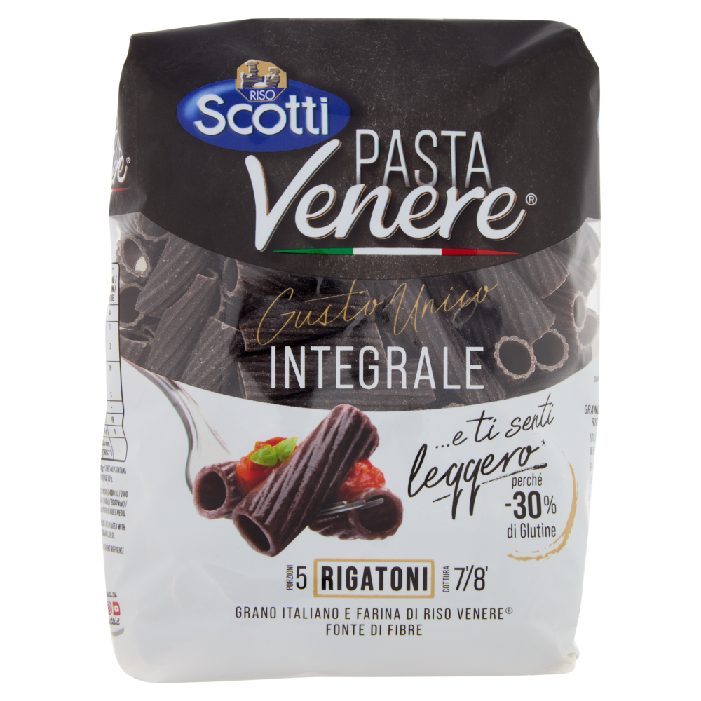Riso Scotti Pasta Venere Rigatoni 400 g | Carrefour