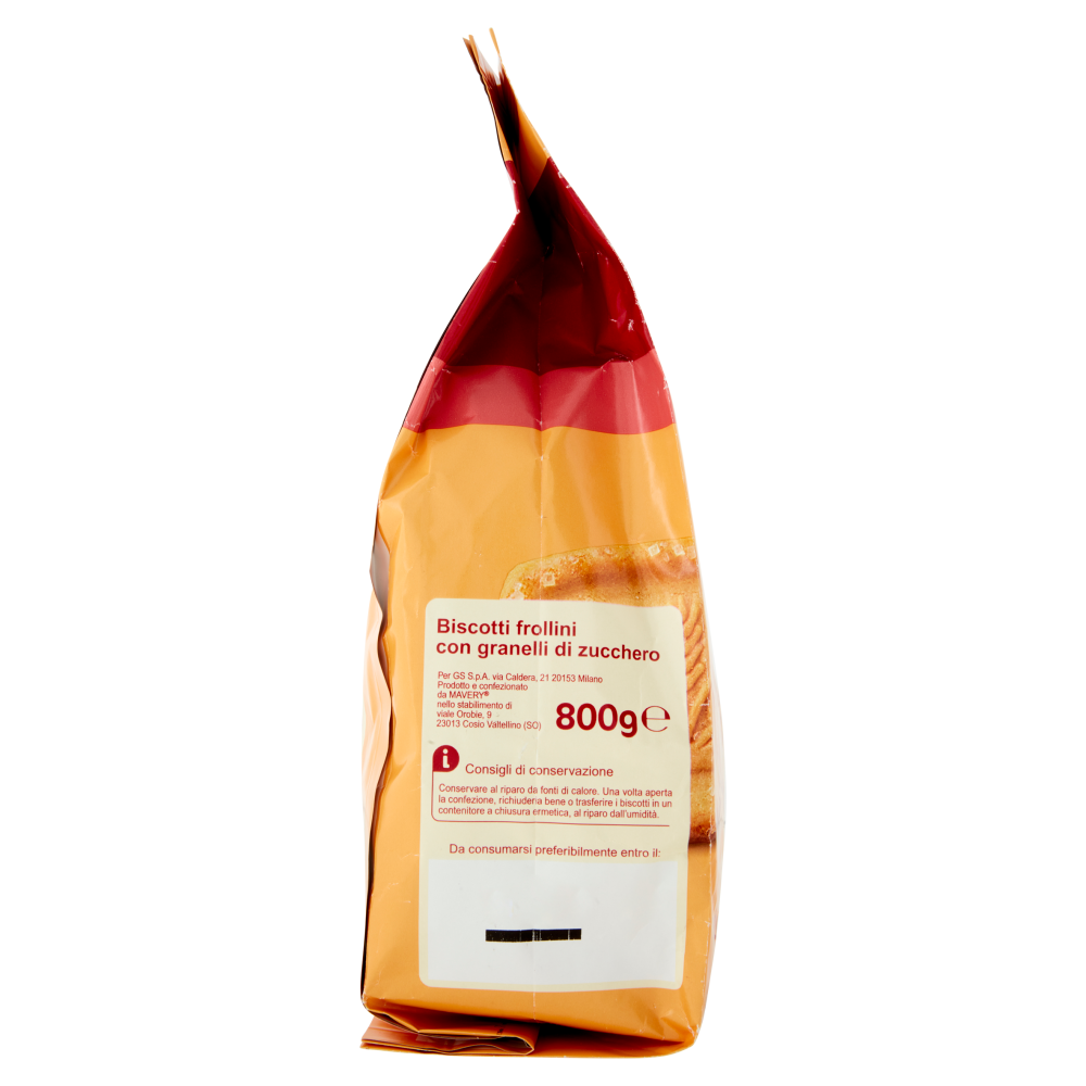 Frollini con Granelli di Zucchero Carrefour - pacco da 800 g