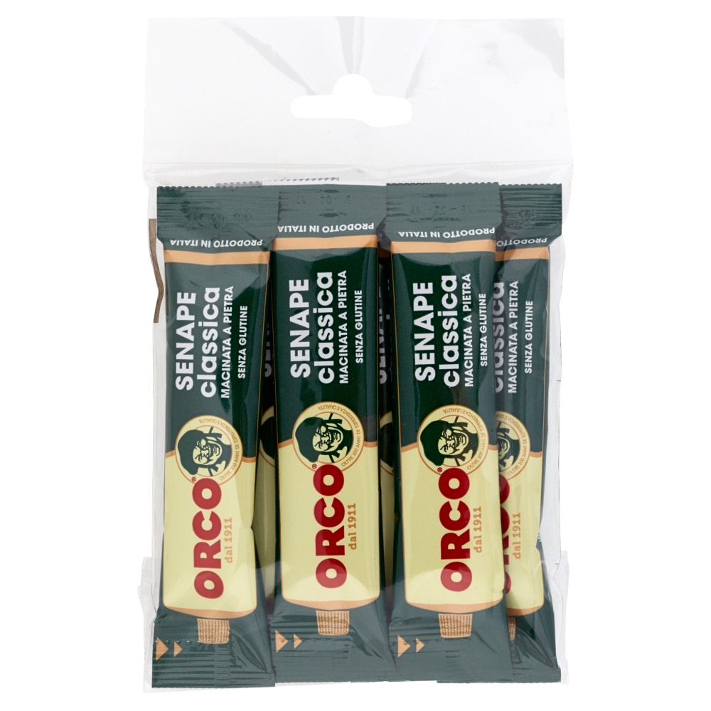Orco Senape classica monodose 6 x 15 g | Carrefour