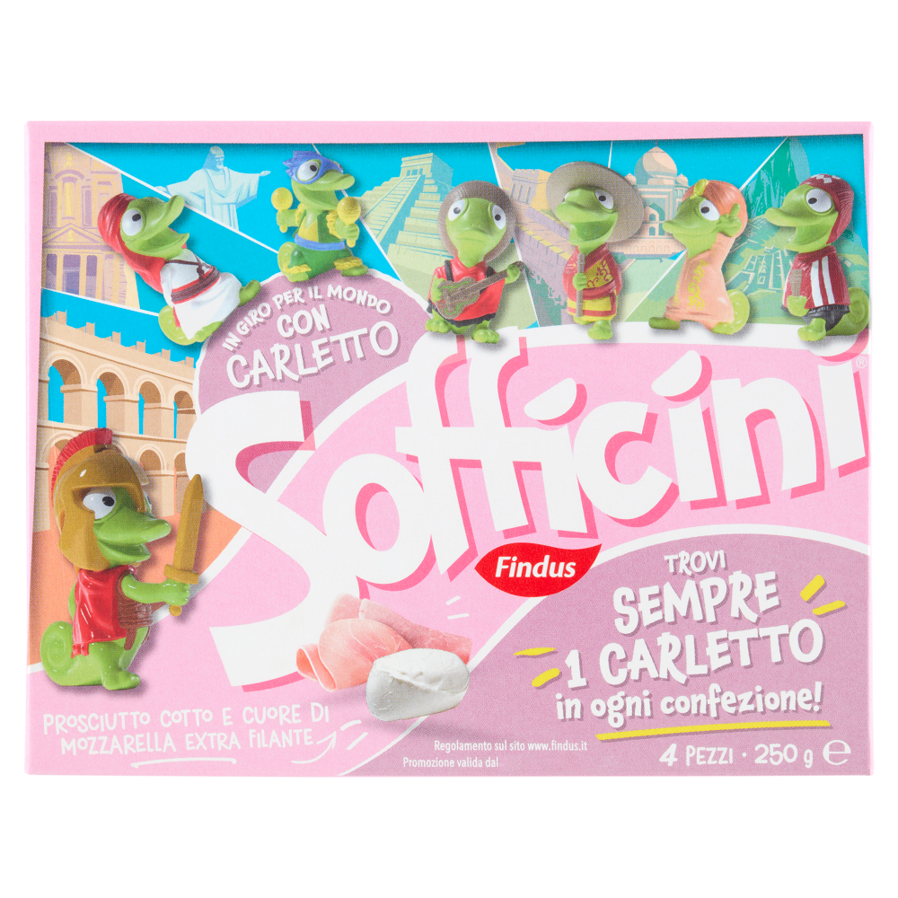 Sofficini Findus 4 Sofficini Prosciutto Cotto Più Mozzarella 250 g ...