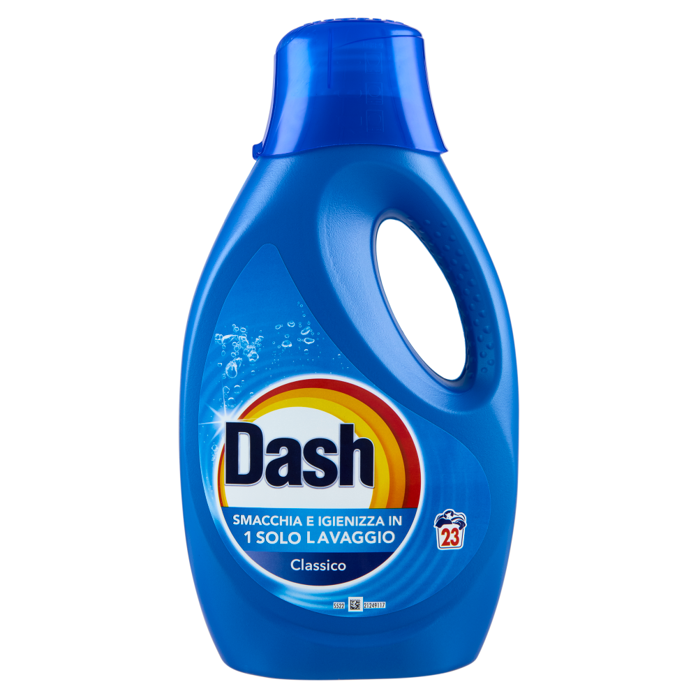 Dash Detersivo Liquido Lavatrice, Classico, 23 Lavaggi 1035 ml | Carrefour