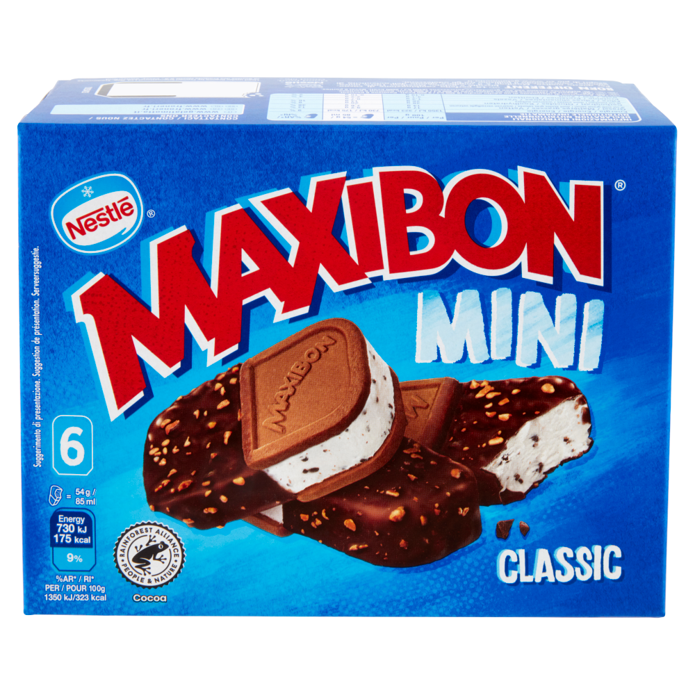 NESTLÉ Maxibon Mini Classic 6 x 54 g | Carrefour