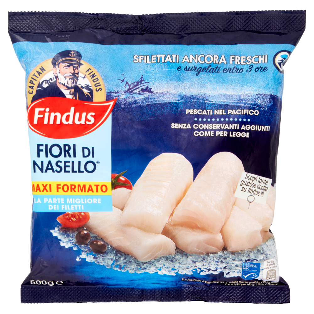 Capitan Findus Fiori di Nasello 500 g | Carrefour
