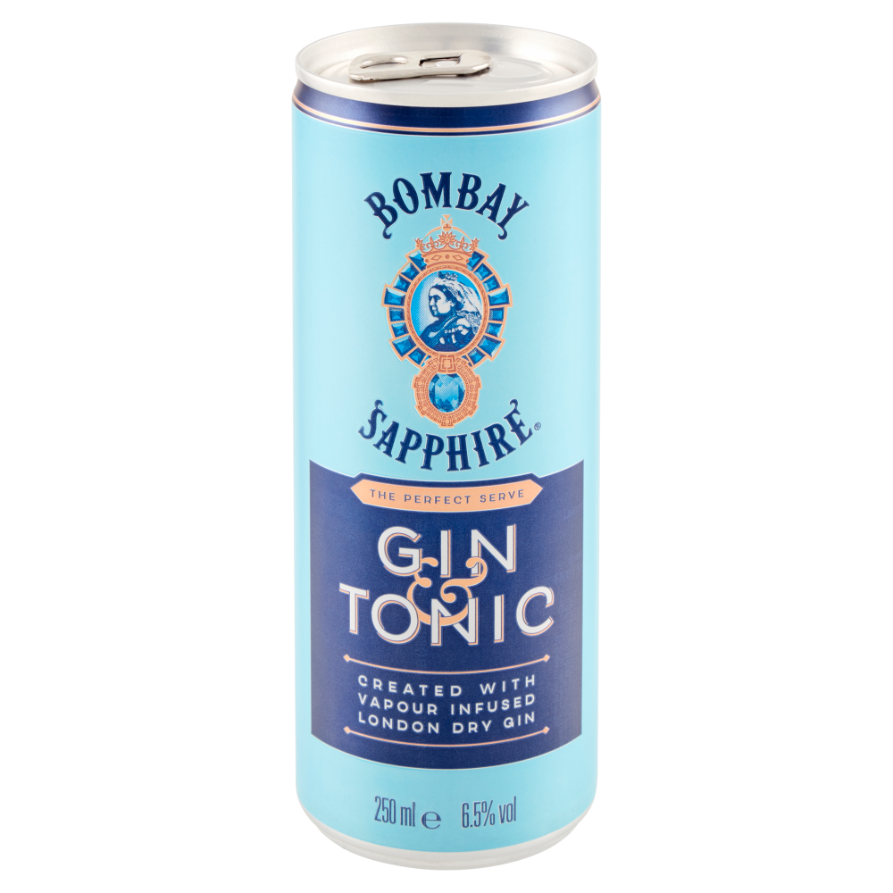 Bombay Sapphire Gin & Tonic 250 ml | Carrefour