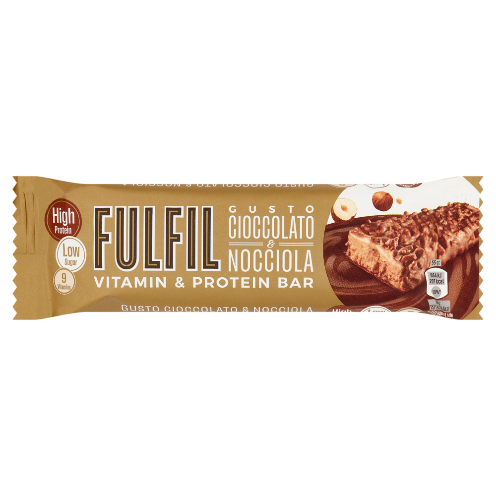 Fulfil Vitamin & Protein Bar Gusto Cioccolato e Nocciola 55 g | Carrefour