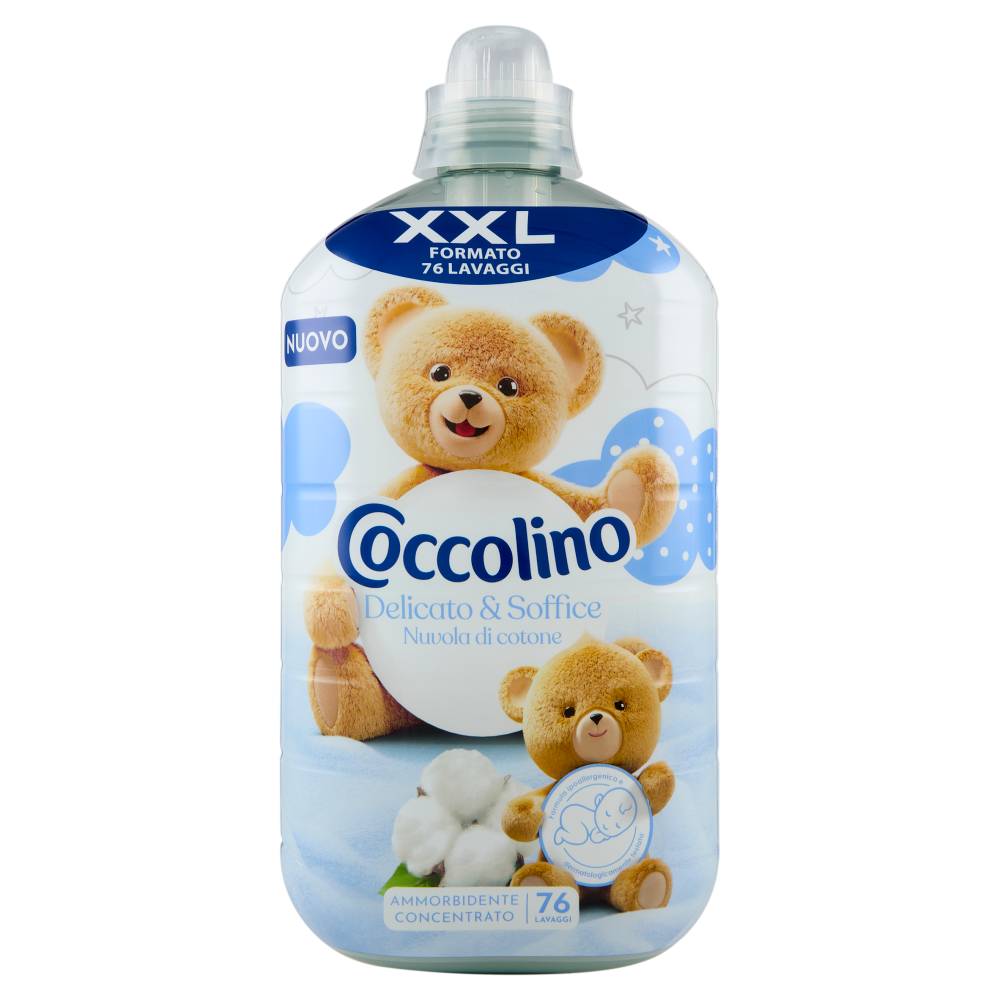 Coccolino Ammorbidente Concentrato Delicato & Soffice 76 Lavaggi 1750 ml | Carrefour