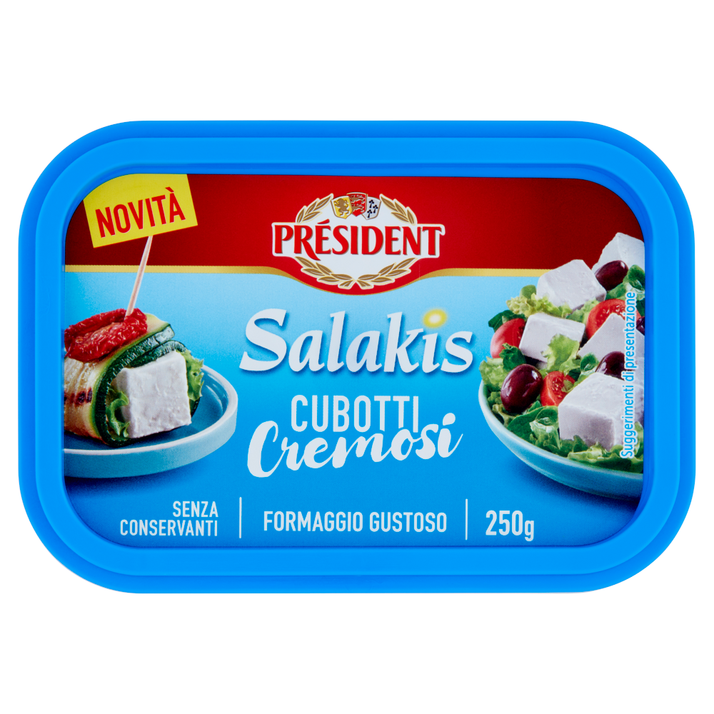 Président Salakis Cubotti Cremosi 250 g | Carrefour