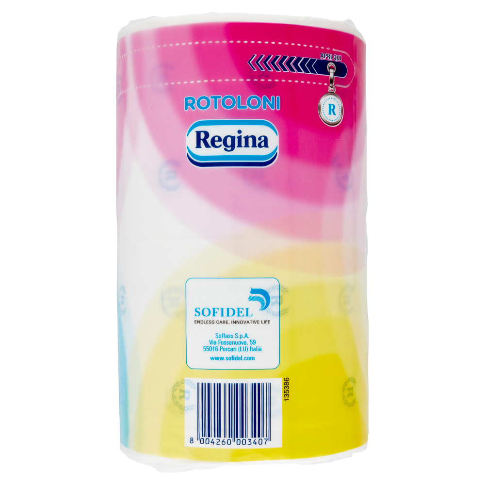 Rotoloni Regina carta igienica 4 rotoli | Carrefour