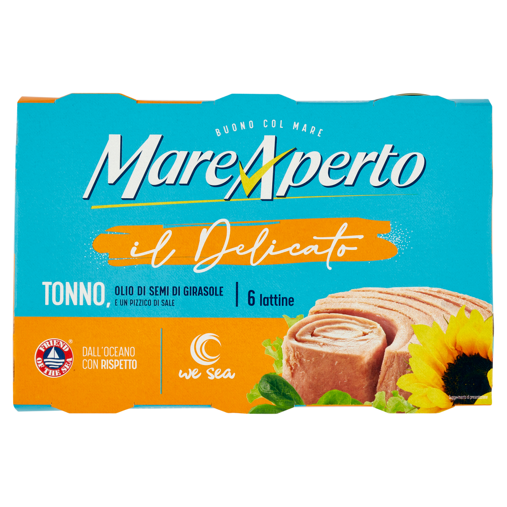 Mare Aperto il Delicato Tonno, Olio di Semi di Girasole e un Pizzico di ...