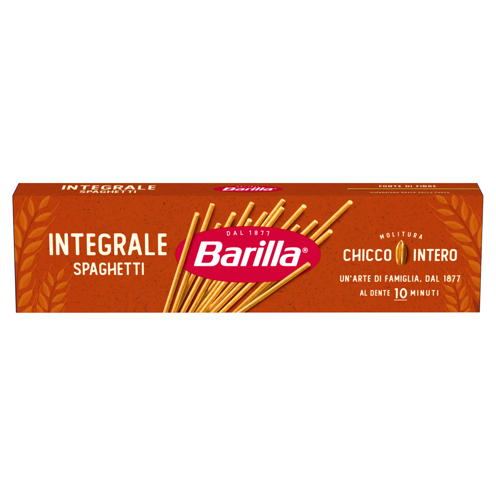 Barilla Pasta Integrale Spaghetti 100% grano italiano 500g | Carrefour