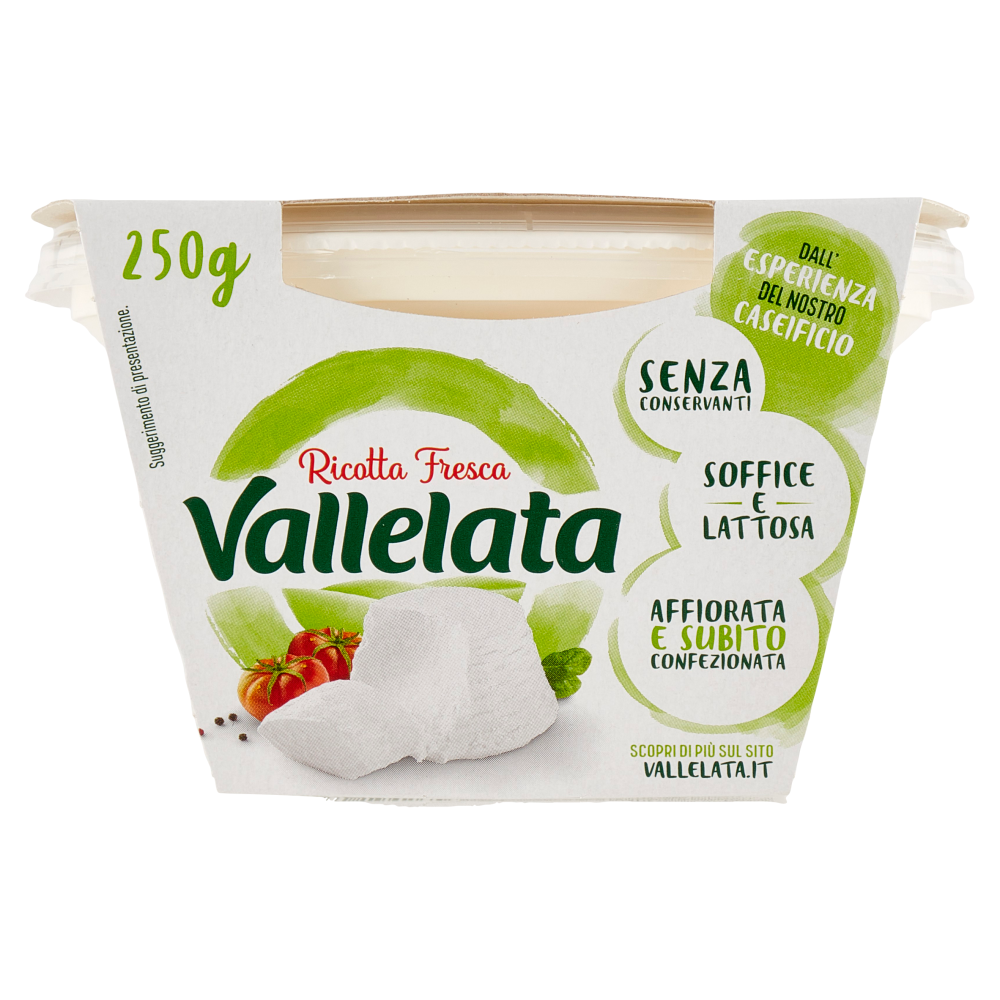 Vallelata Ricotta Fresca 250 g | Carrefour
