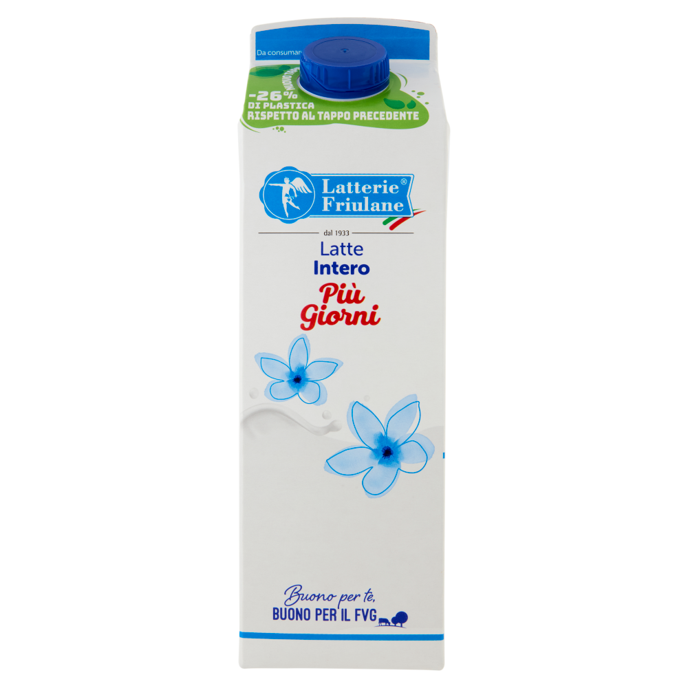 Latterie Friulane Latte Intero Più Giorni 1000 ml | Carrefour