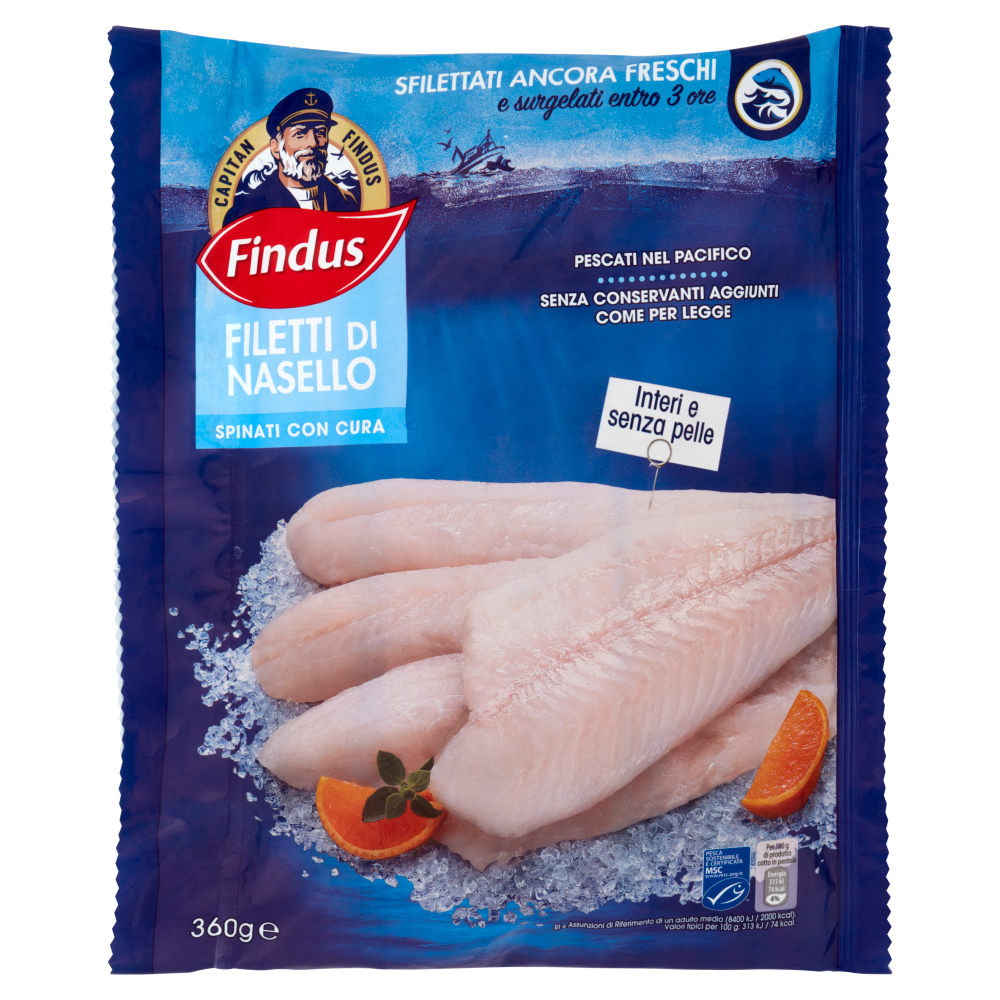 Pesce naturale Findus - Spesa Online | Carrefour