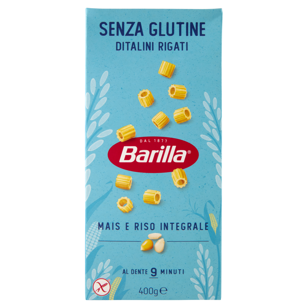 Barilla Pasta Ditalini Rigati Senza Glutine 400 g | Carrefour