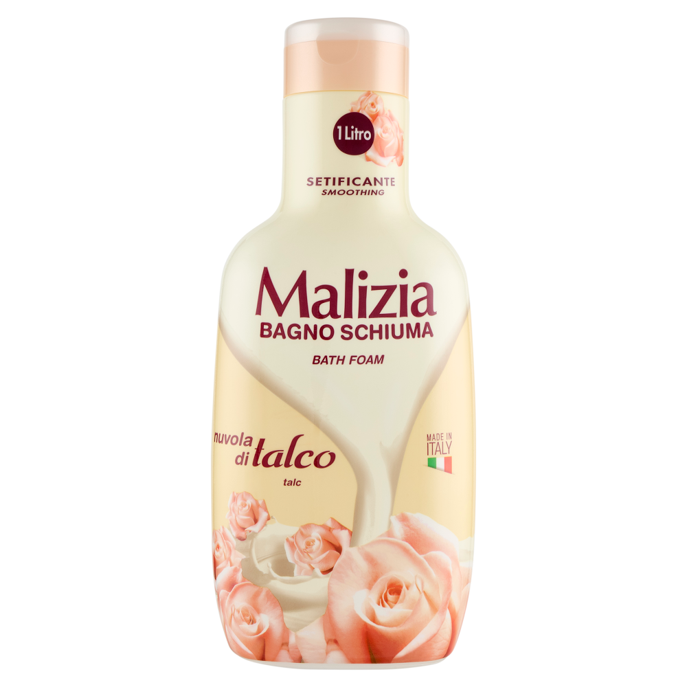 Malizia Bagno Schiuma nuvola di talco 1000 mL | Carrefour
